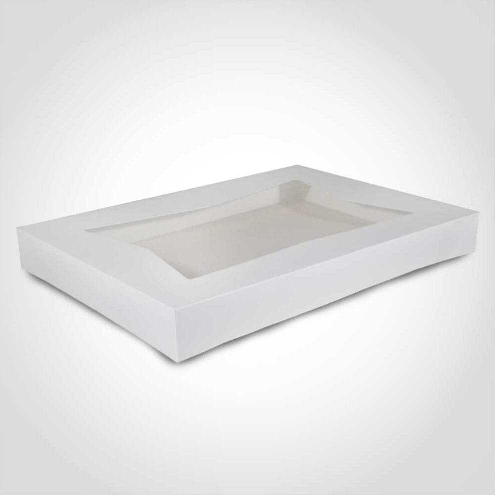 Full Sheet Cake Box - 2 Pieces 26 x 18.5 x 4" - 25/case