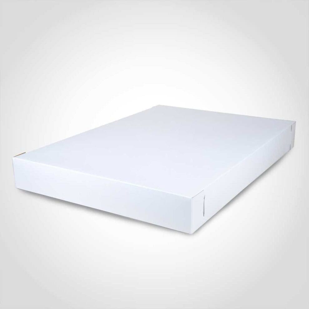 Full Sheet Cake Box - 2 Pieces 26 x 18.5 x 4" - 25/case