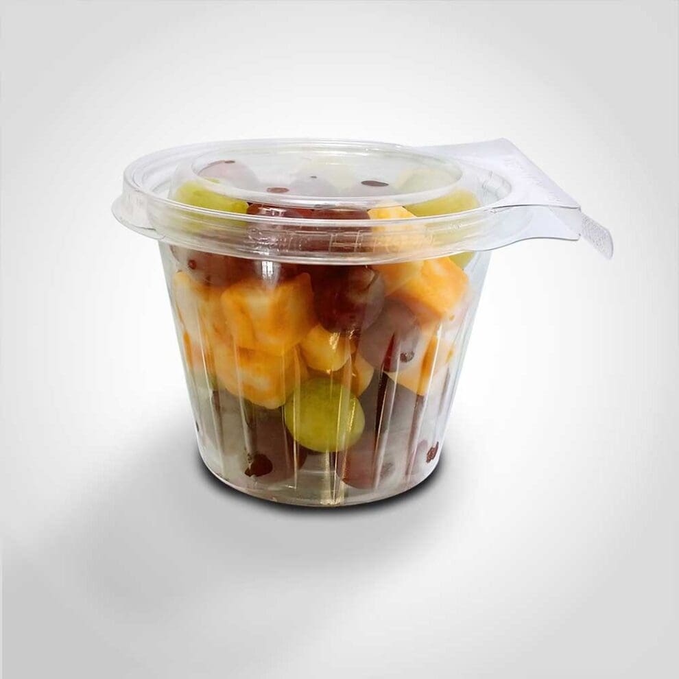 11 oz. Tamper Evident Flat Sided Parfait Cup - 240/case