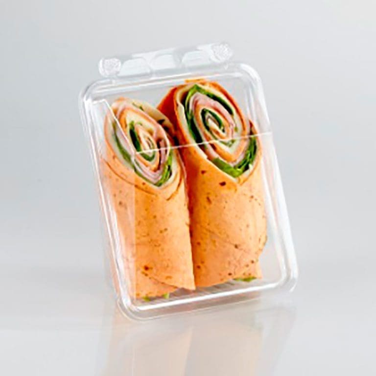 Clamshell Containers for quick meals and snacks takeout