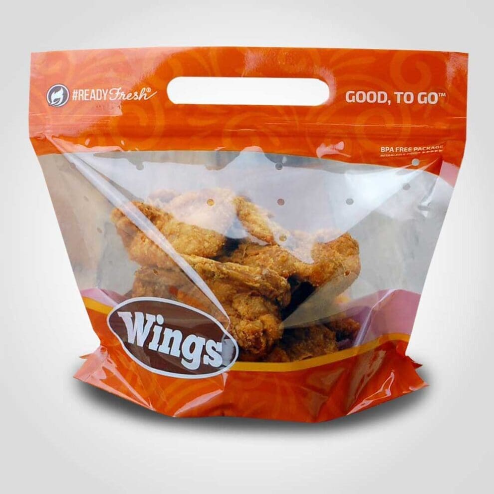 Deli Bags | Deli Meat Bags with flip top 10″ x 8″ - 2000pk