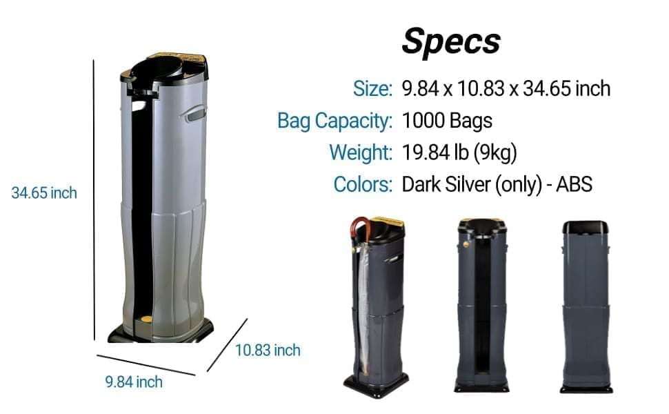 Wet Umbrella Wrapper Dispenser - Brenmarco.com
