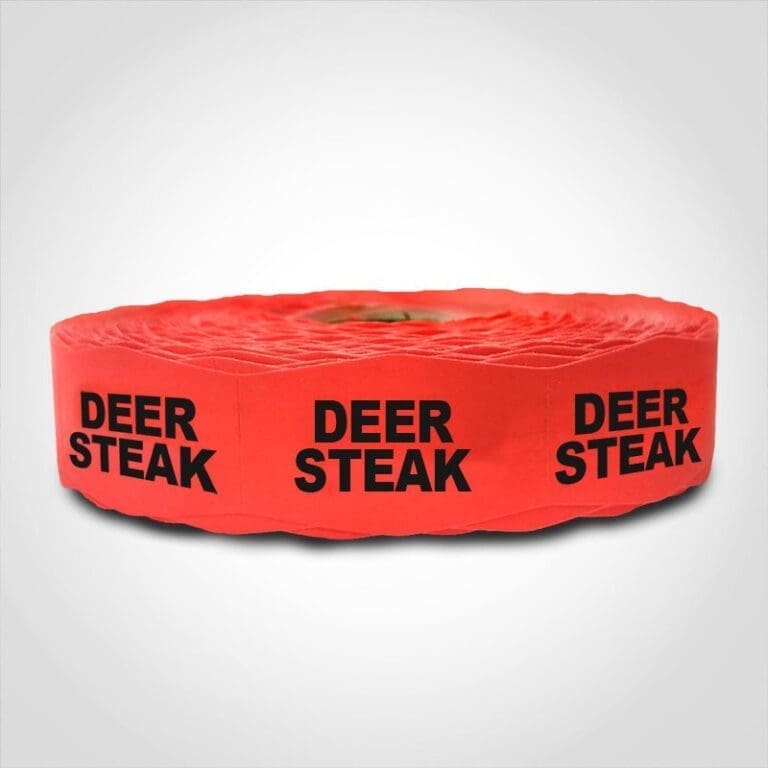 Game Meats Processing Labels and Deer Labels
