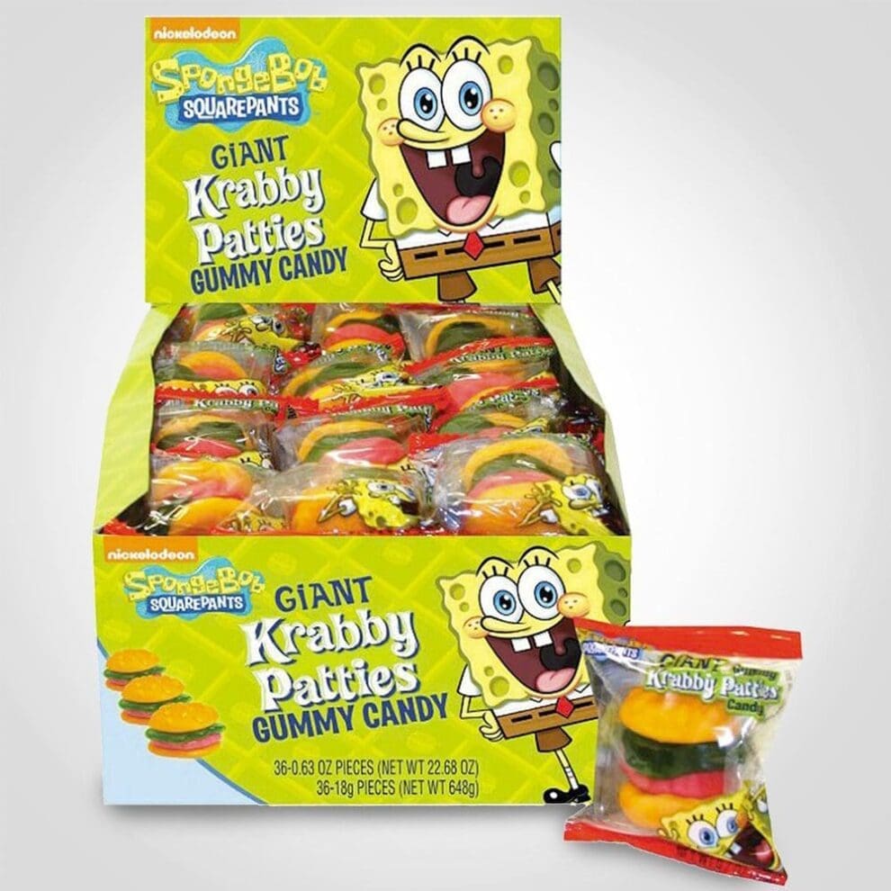 Giant SpongeBob Krabby Patties - 36 Pack | Candy