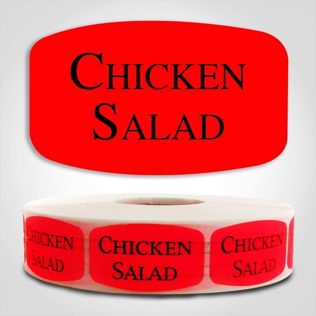 Chicken Salad Labels - 1000 Stickers | Deli Labels
