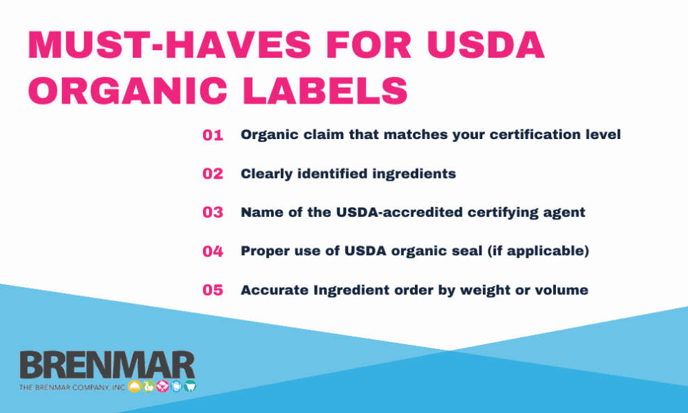 Organic Food Label Requirements | USDA Organic Labeling